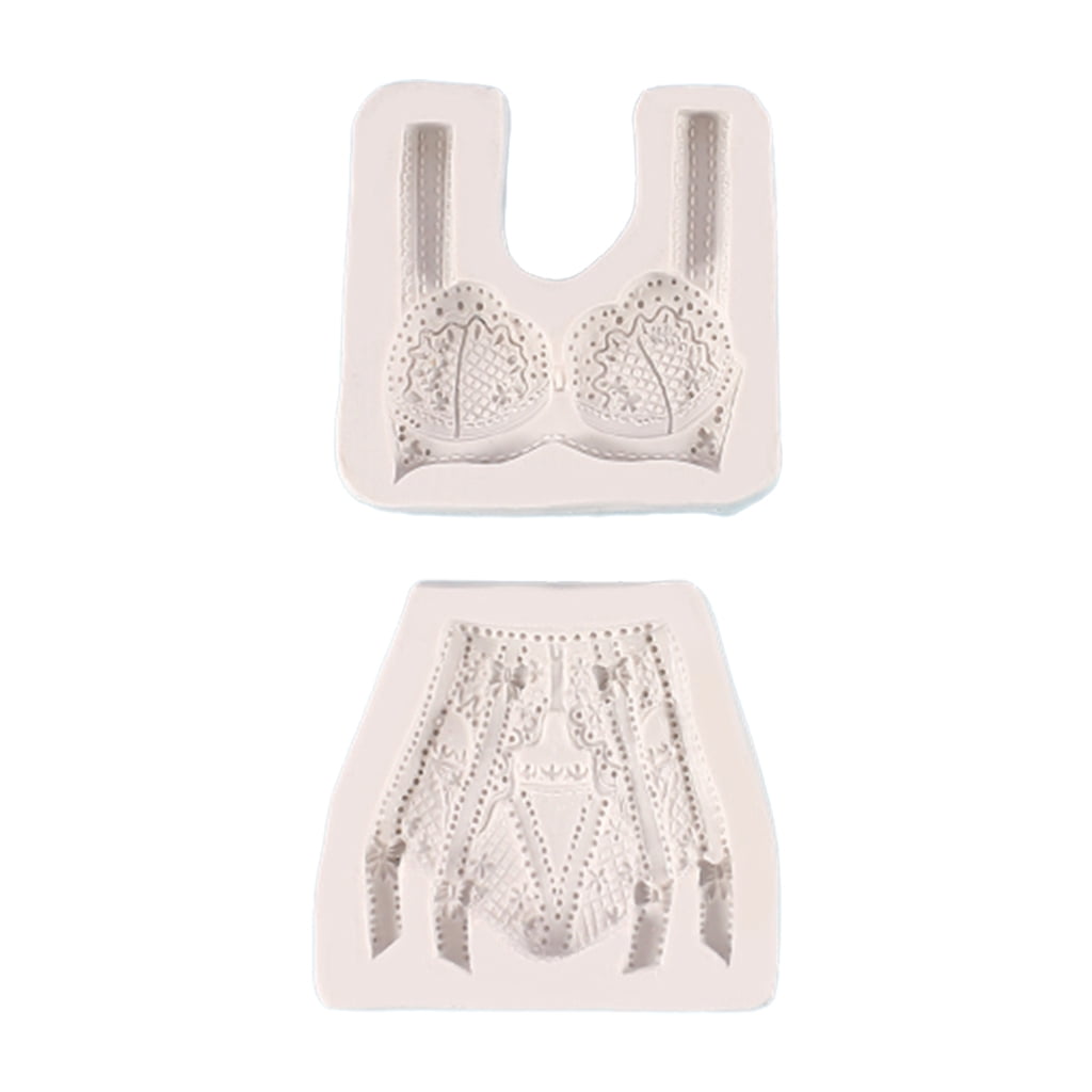 HGYCPP Cake Decorating Molds For Fondant Bikini Bra Mini Skirt Swimsuit ...