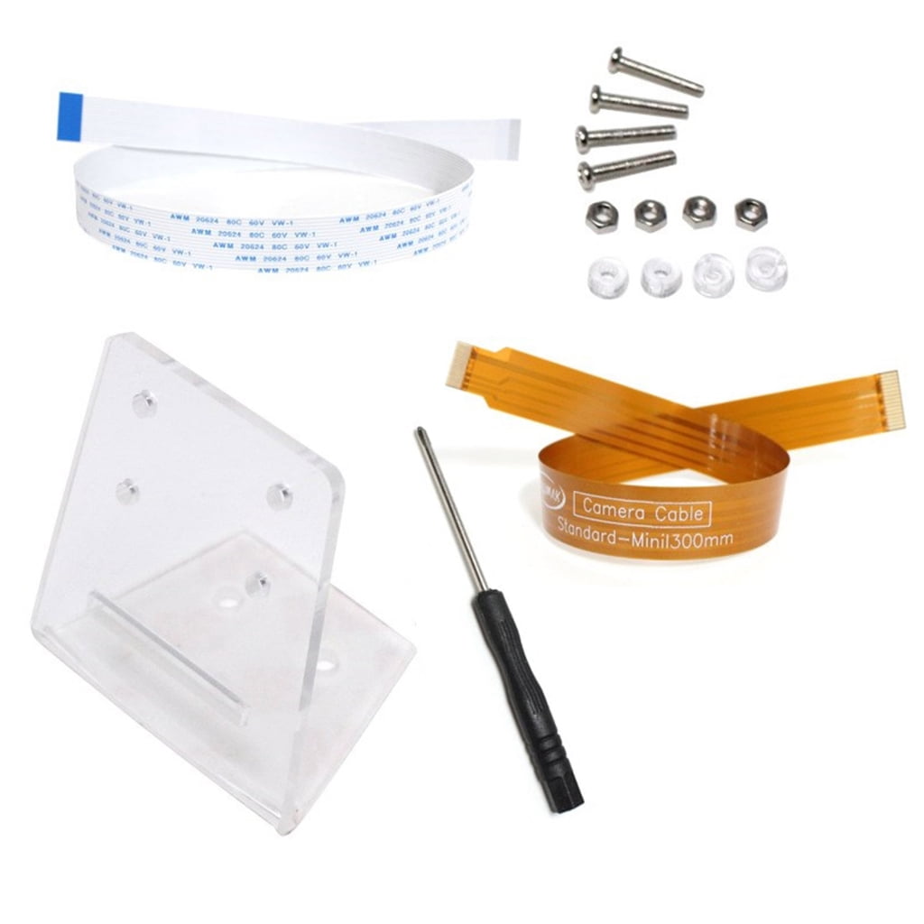 HGYCPP Camera Case Stand Acrylic Housing for Pi Camera Module 3 Mount ...