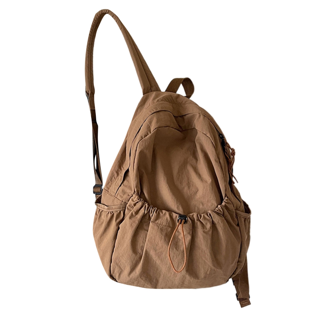 HGYCPP Casual Backpack For Women With Large Capacity Stylish Pleated ...