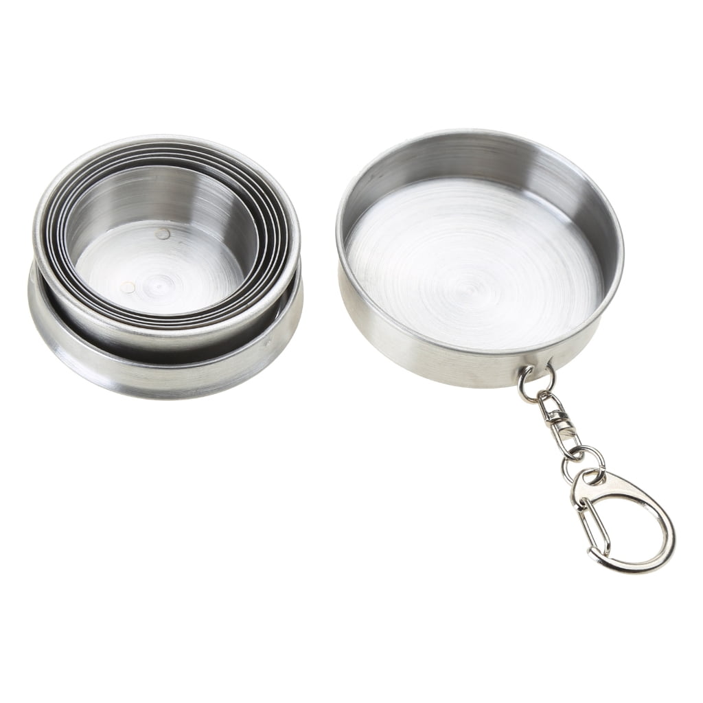 HGYCPP Collapsible Travel Cups Stainless Steel Expandable Portable ...