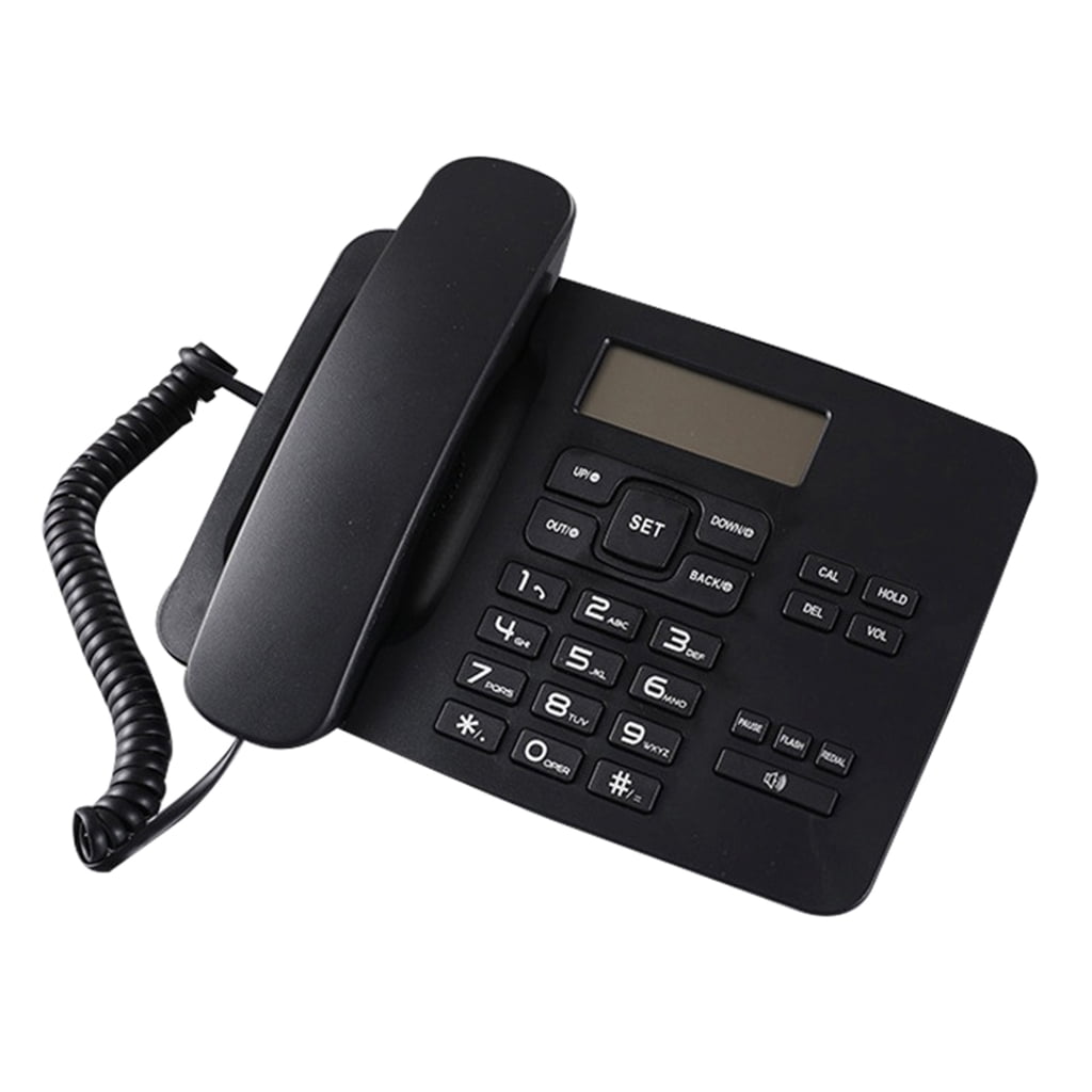 HGYCPP Corded Telephone Desk Landline Phone Desktop House Phone Seniors ...