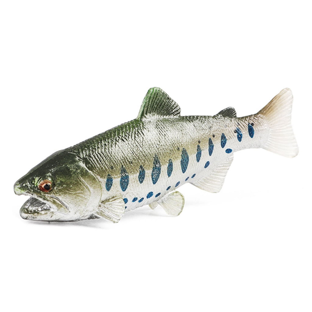 HGYCPP Cute Fish Model Ornament for Offices Home Plastic Fish Statue ...