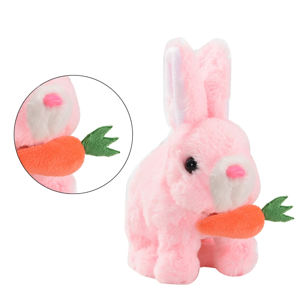 HGYCPP Electric Plush Cartoon Rabbit Doll Creative Funny Rabbit Toy ...