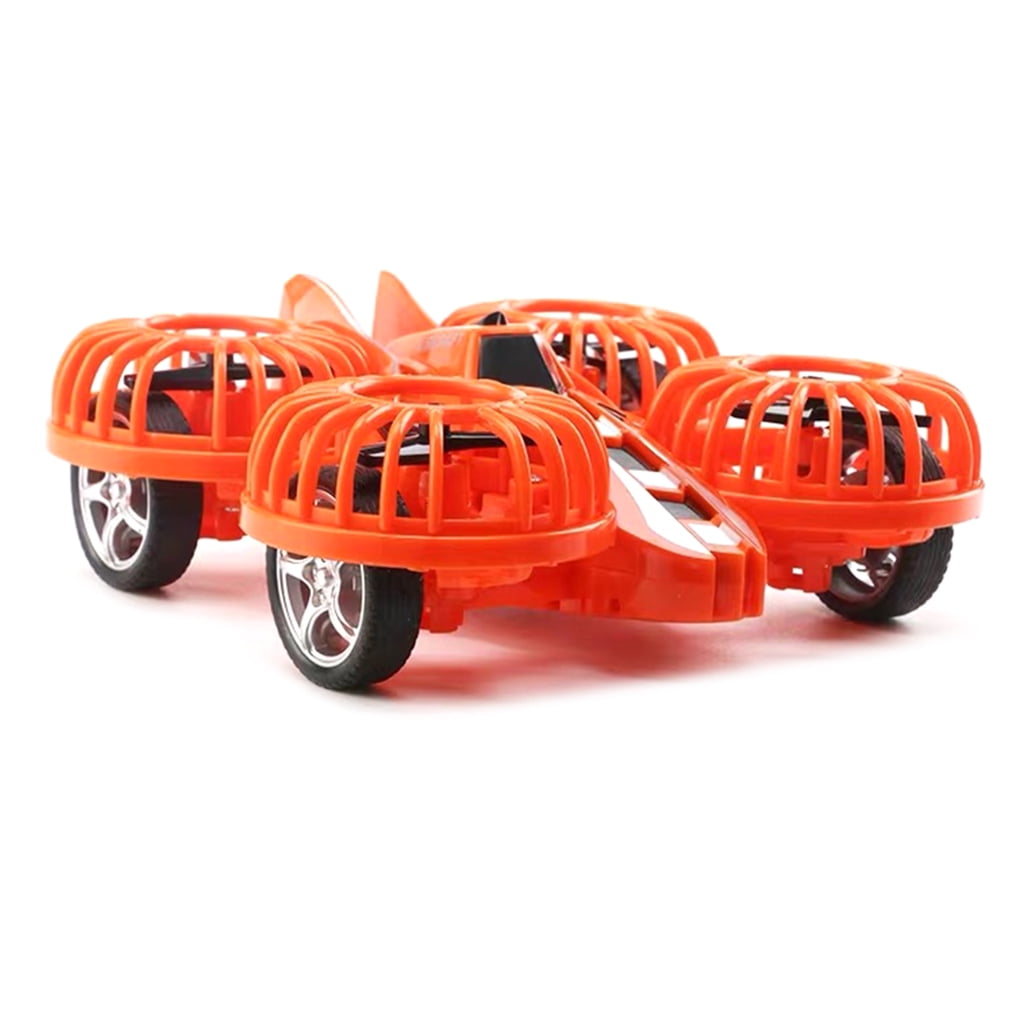 HGYCPP Fall-resistant Flying Car Toy Four-wheel Drive Drone Aircraft ...