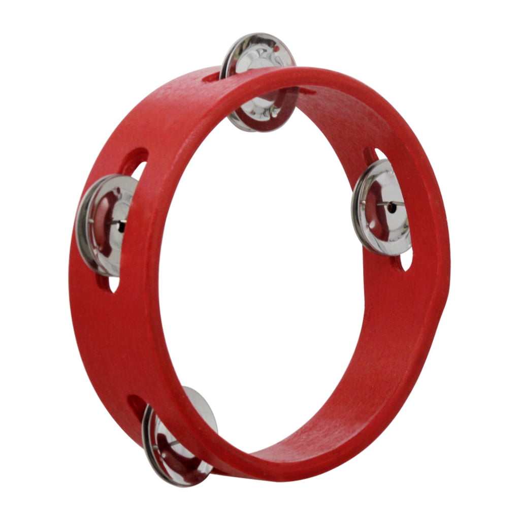 HGYCPP Hand Held Percussion Tambourine Metal Bells Tambourines ...