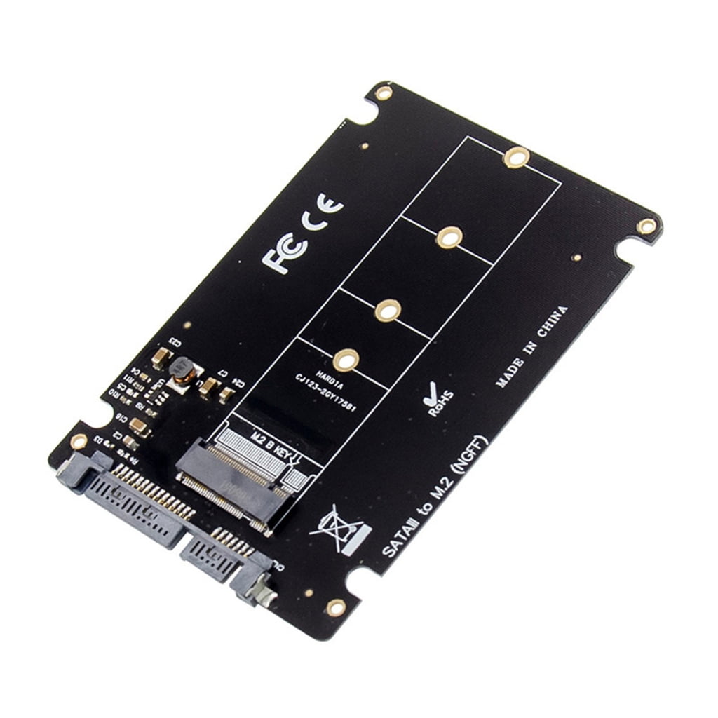 HGYCPP High Speed M.2 NGFF SSD to Sata 3 Adapter Support M.2 Key B SATA ...