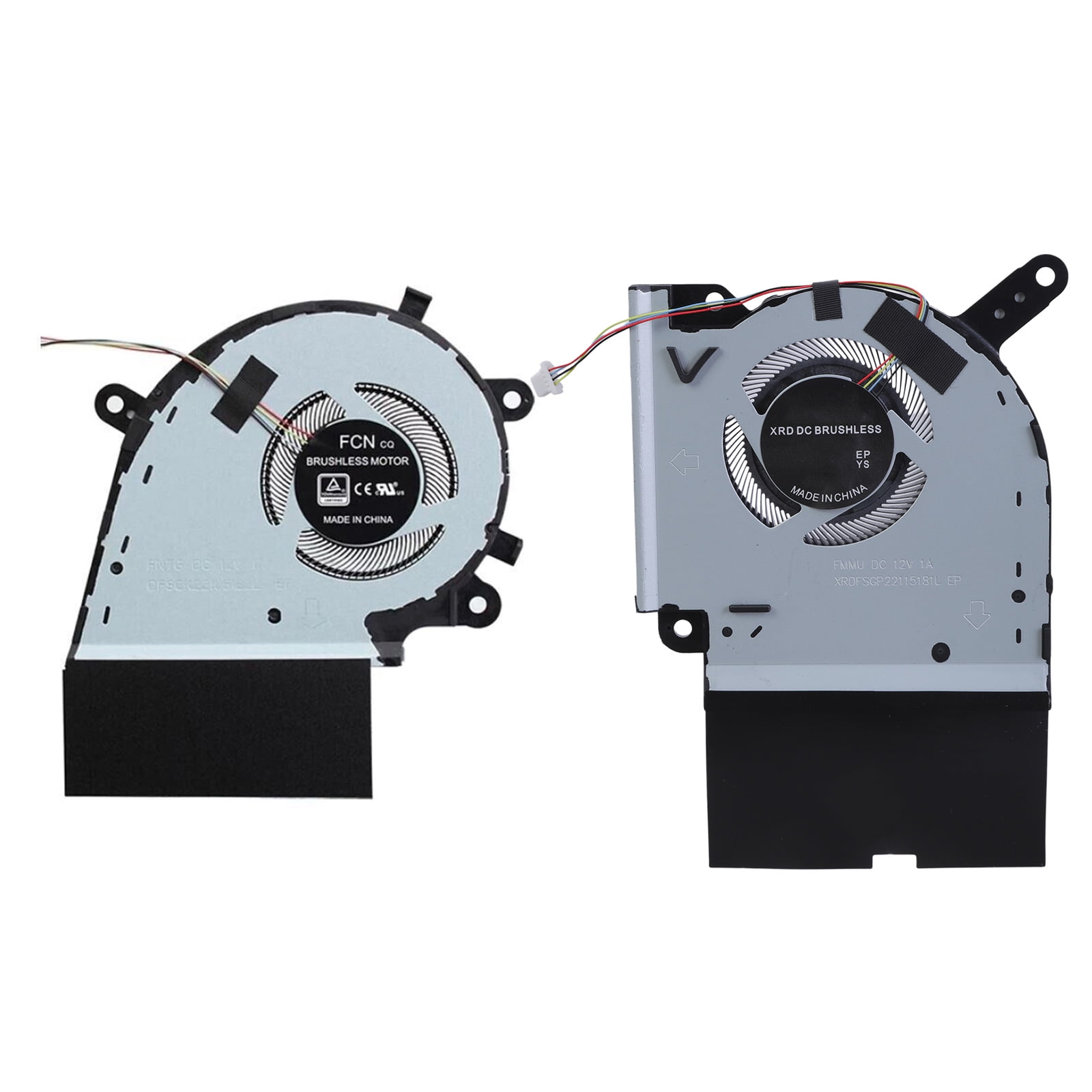 HGYCPP Laptop Cooling Fan Laptop CPU GPU Cooler Radiators High Cooling ...