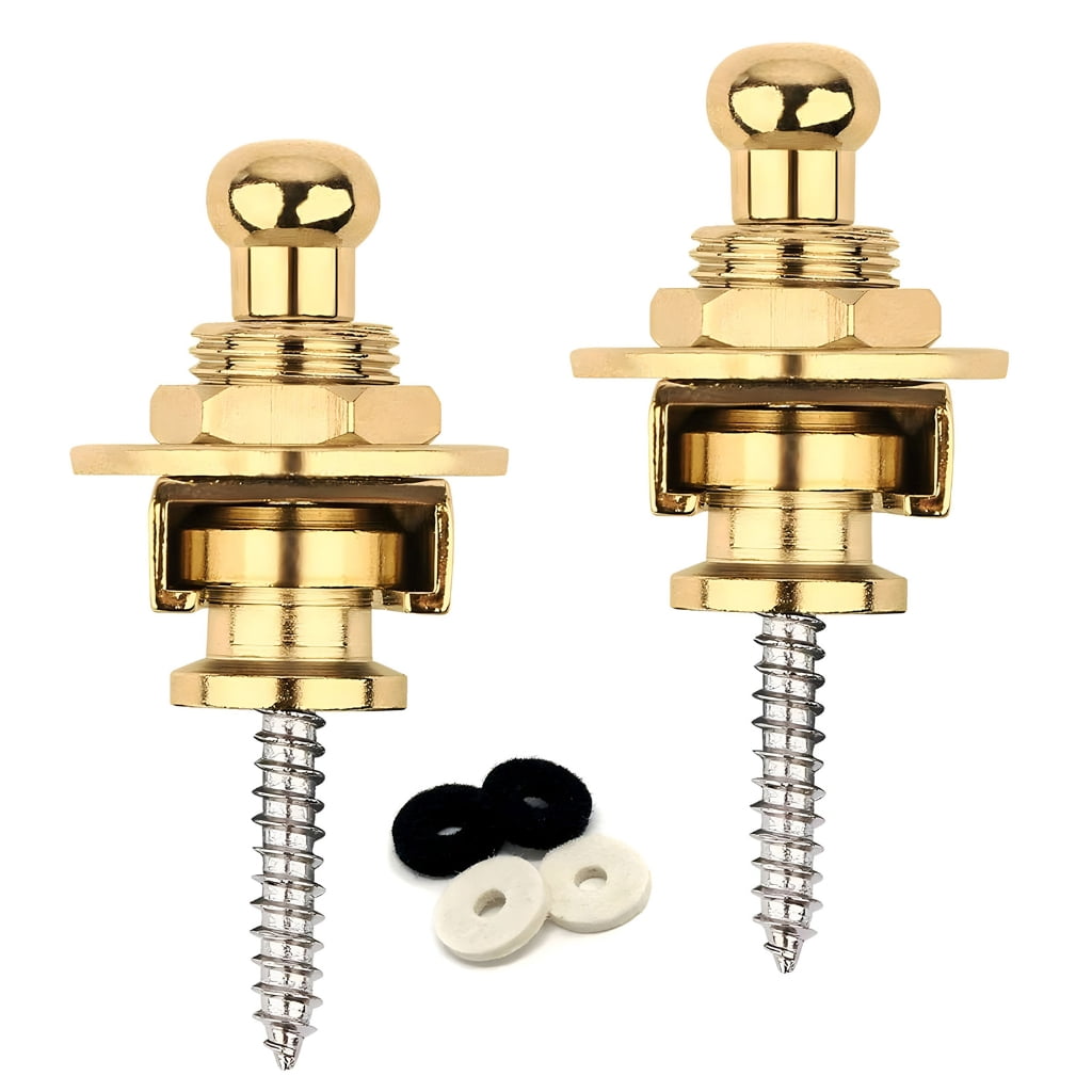 HGYCPP Metal Guitar Pins Strap Accessories Strap Lock Buttons Metal ...