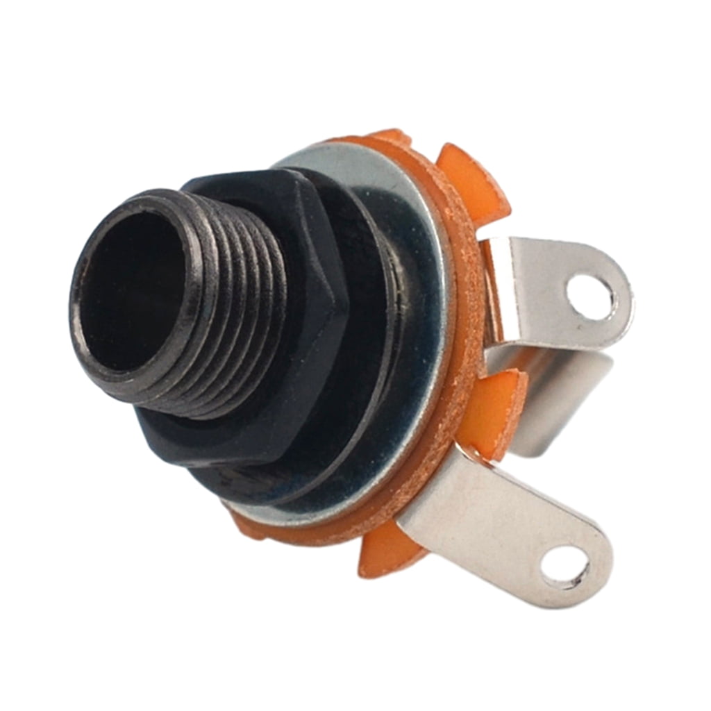 HGYCPP Mono Input Jacks Metal Guitar Electric Replacement Mono Input or ...