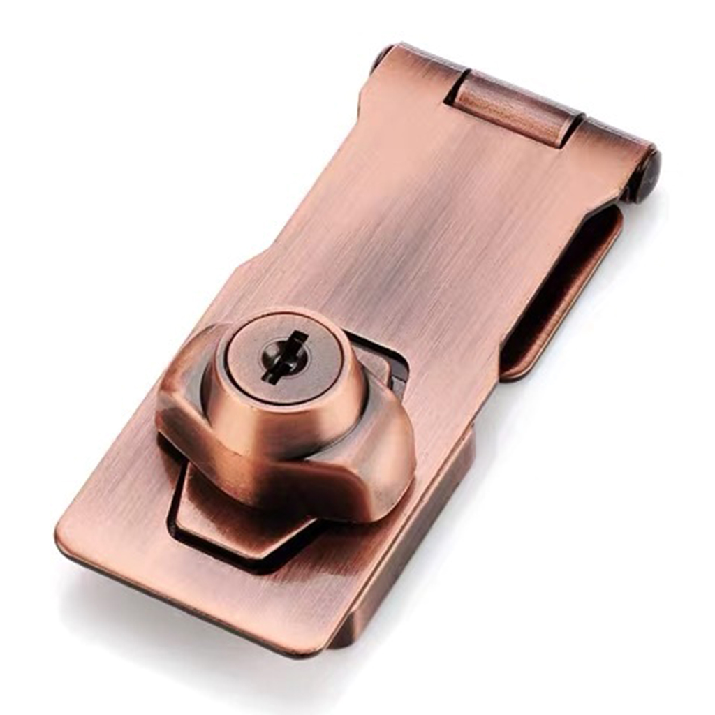 HGYCPP Plated Hasp Lock Catch Latch Zinc Alloy Safety Lock Door Locks ...