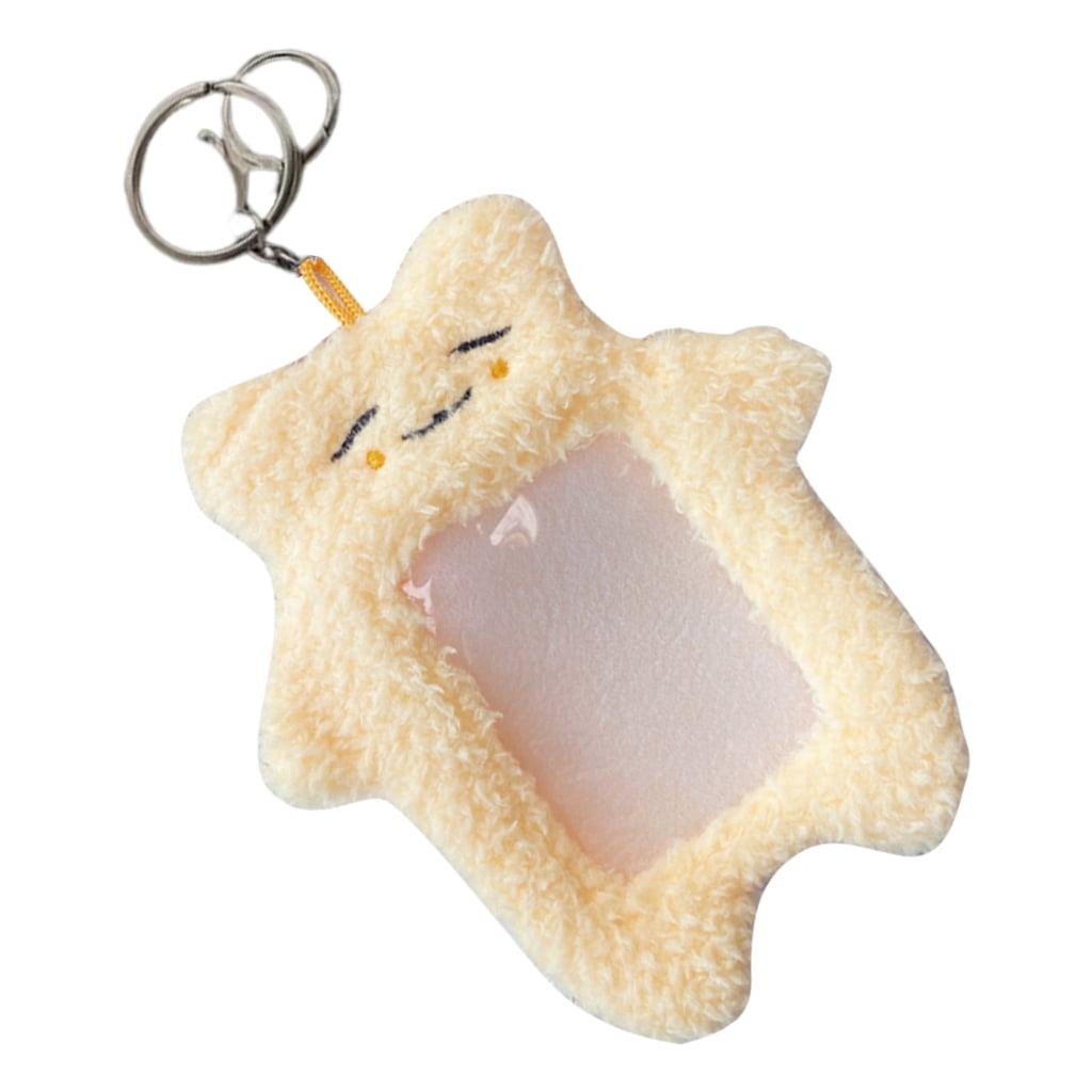 HGYCPP Plush Photocard Holder Cartoon Bear Credit Card Case Cute Rabbit ...