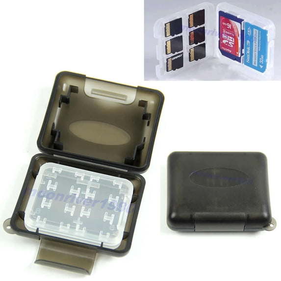 HGYCPP Portable For Sim Memory Card Universal Sim Card Storage Case Box ...