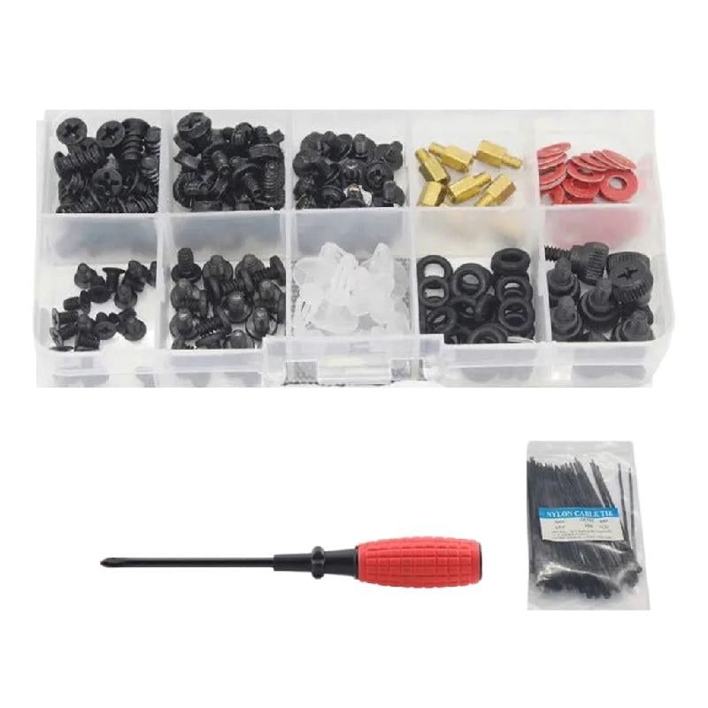 HGYCPP Professional PC Motherboard Screws Kit, Motherboard Standoffs ...