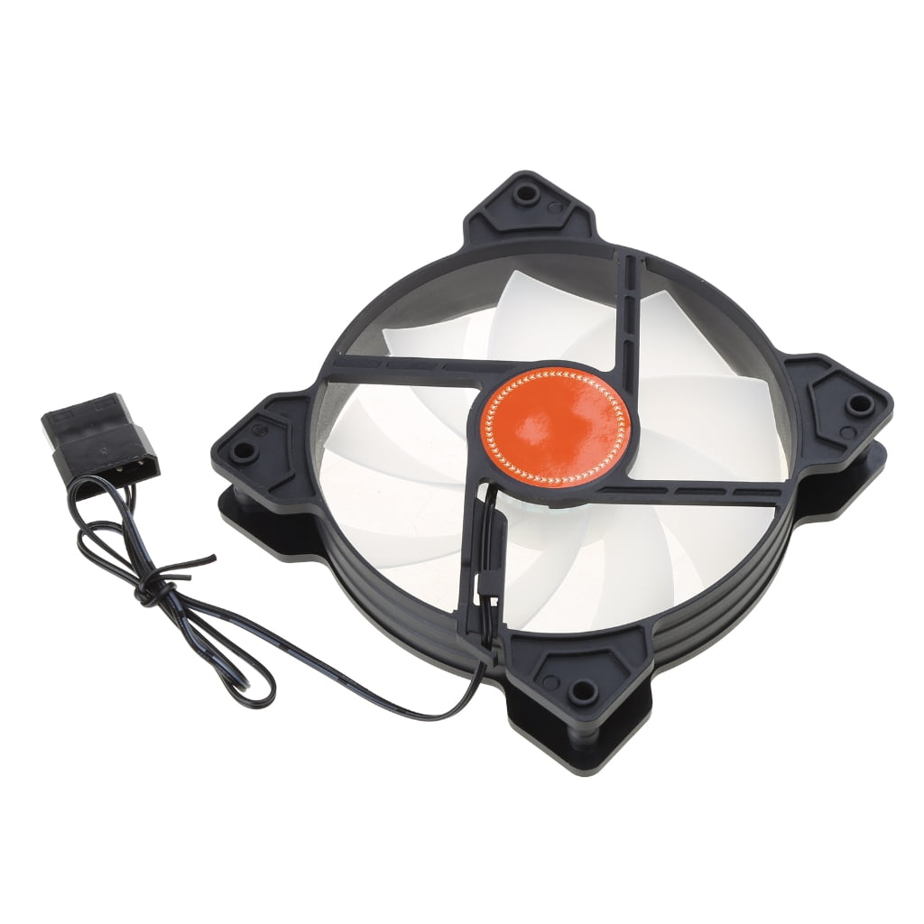 HGYCPP Quiet ABS 12CM Large 4 Pin Cooling Fan for Computer Case Cooler ...