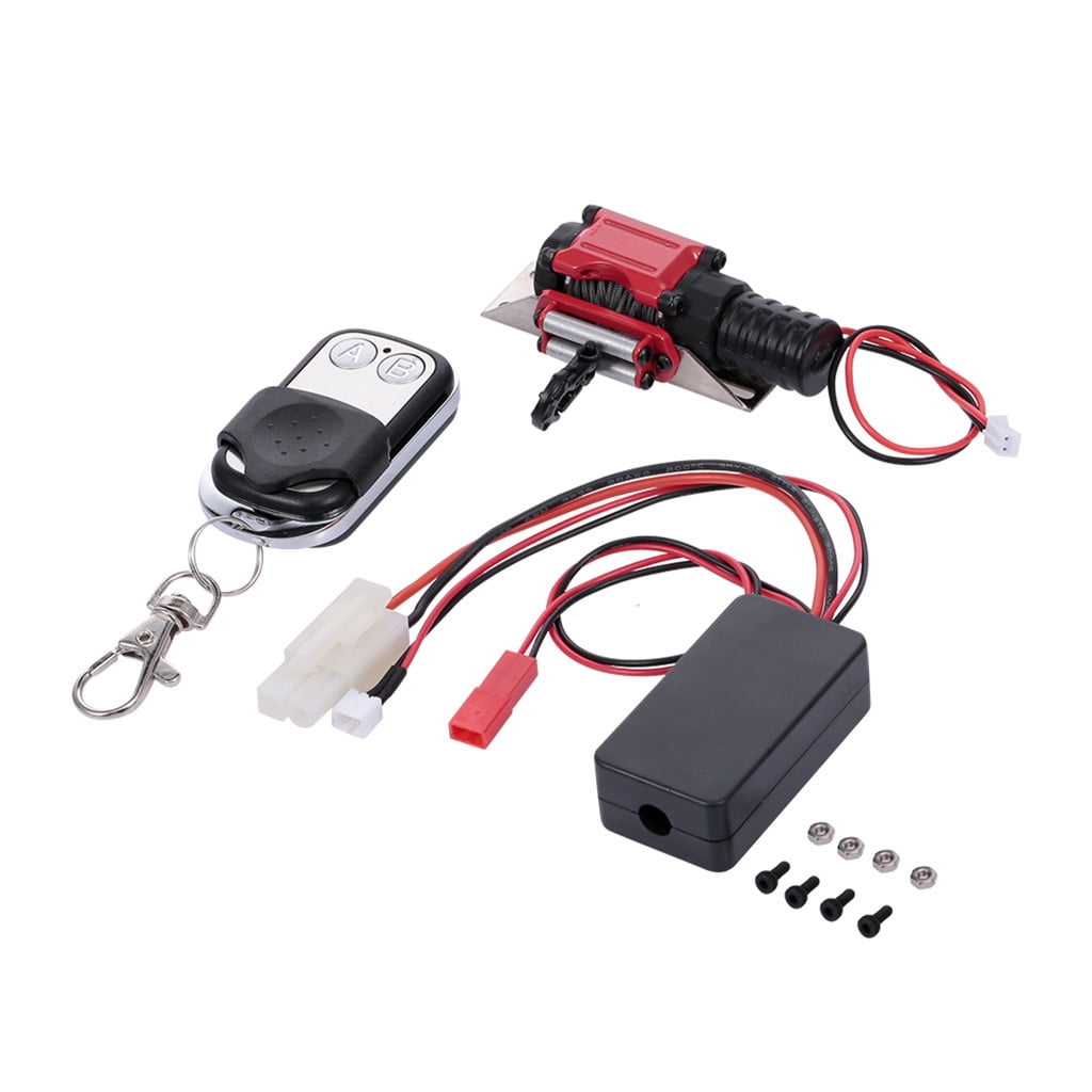 HGYCPP RC Automatic Winch for w/ Receiver & Remote Controller 1:10 ...