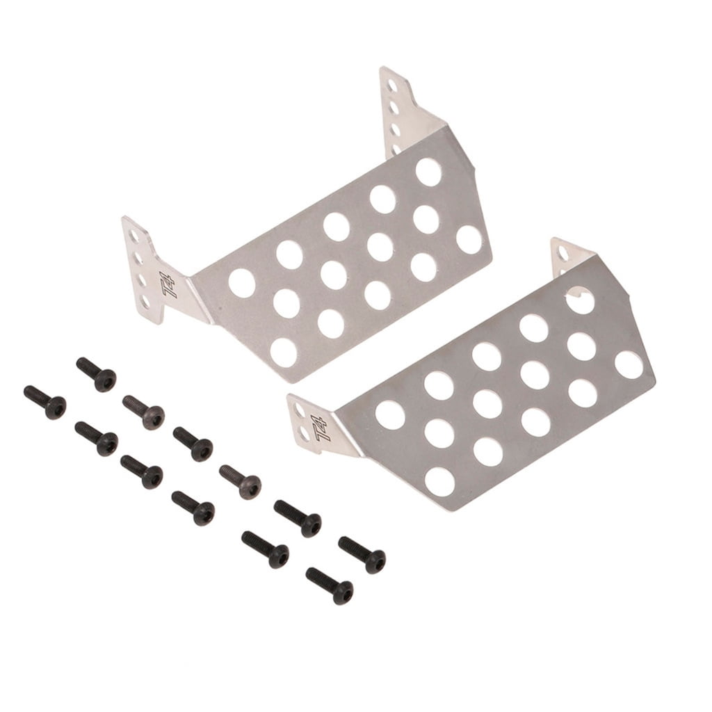 HGYCPP RC Chassis Protector Front Rear Chassis Skid Plate Stainless ...