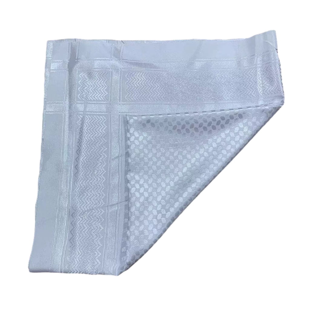 HGYCPP Shemagh Scarf Keffiyeh Arab Head Wrap Turban Middle East Square ...