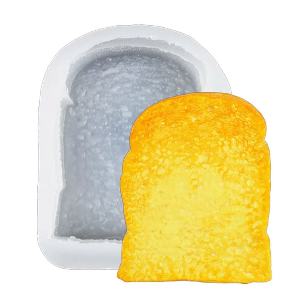 HGYCPP Sliced Toast Bread Silicone Molds Cake Decorating Tools Fondant ...