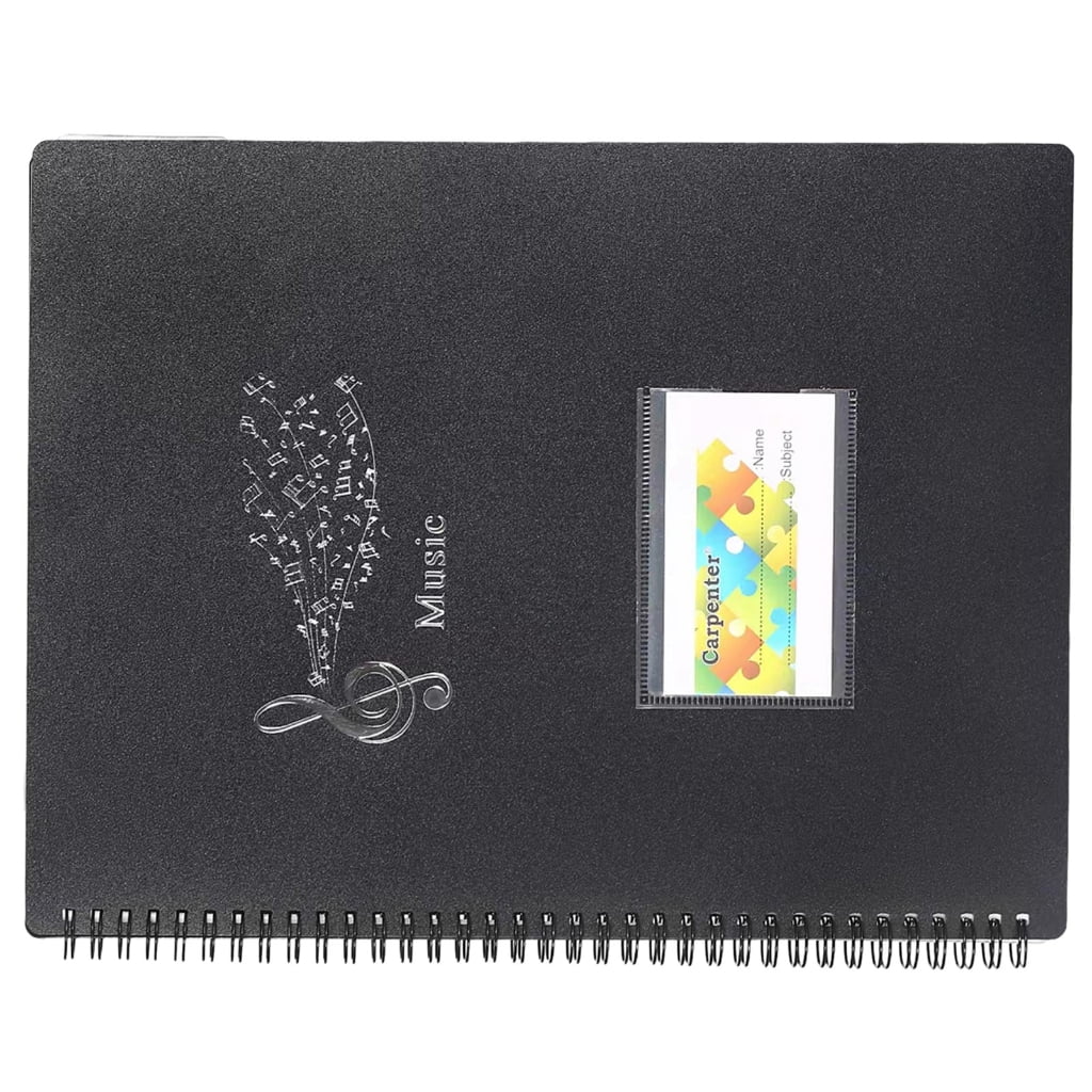 HGYCPP Spirals Sheet Music Binder Organizer Band Sheet Music Holder ...