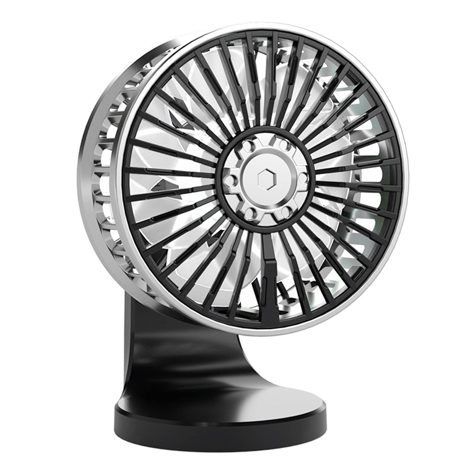 HGYCPP Vehicle USB Fan Electric Car Fan Dashboard Mounted 3 Speed 360 ...