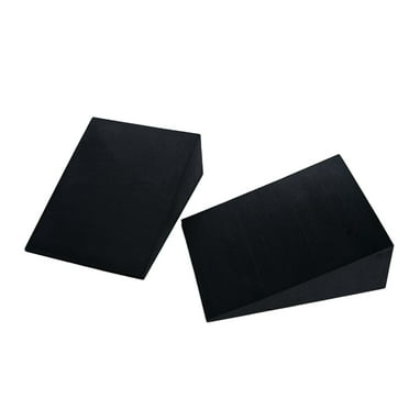 Trademark Innovations 12" Foam Incline Wedge for Yoga Stretching (Set ...