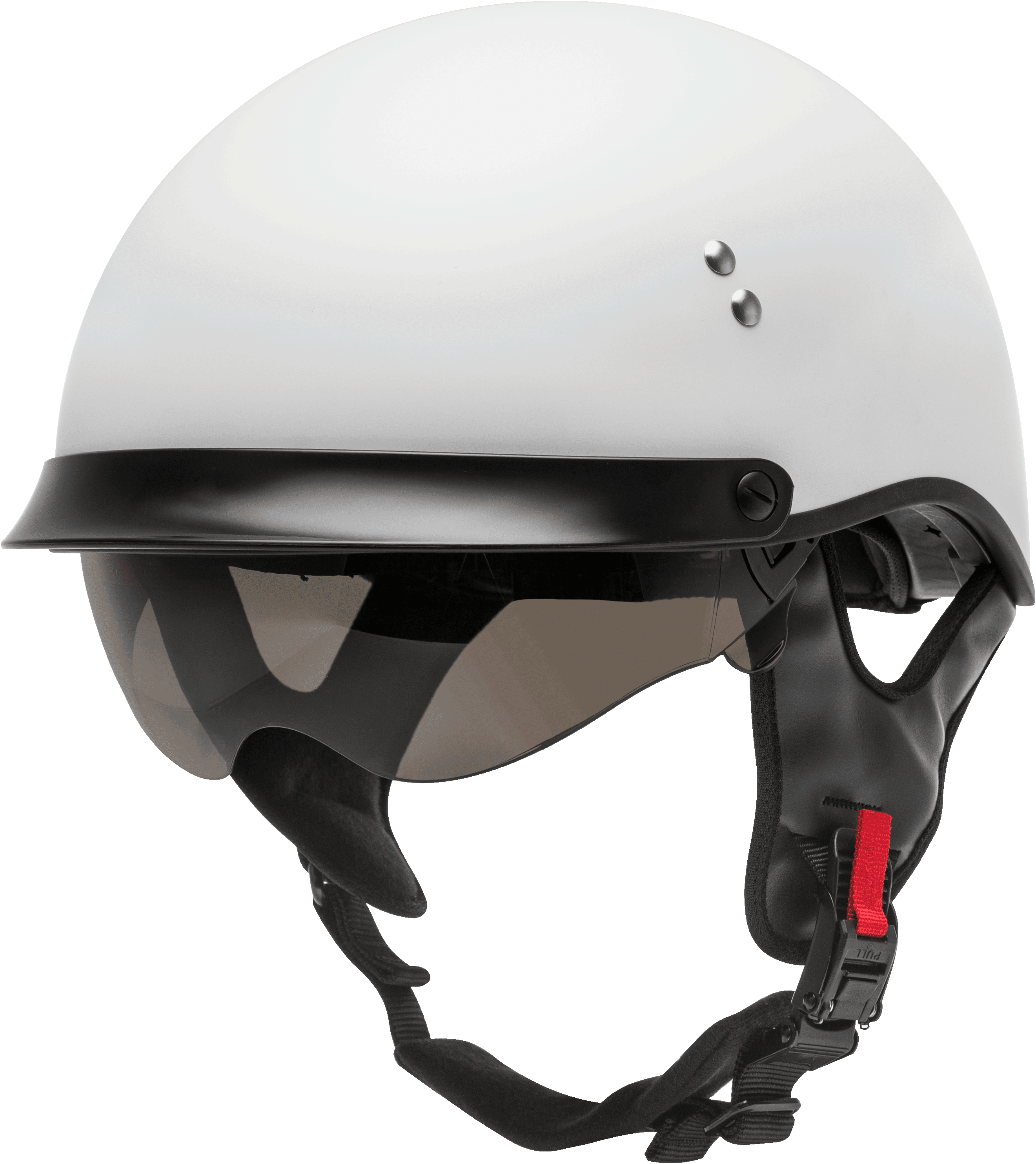 HH-65 HALF HELMET FULL DRESSED MATTE WHITE 2X - Walmart.com