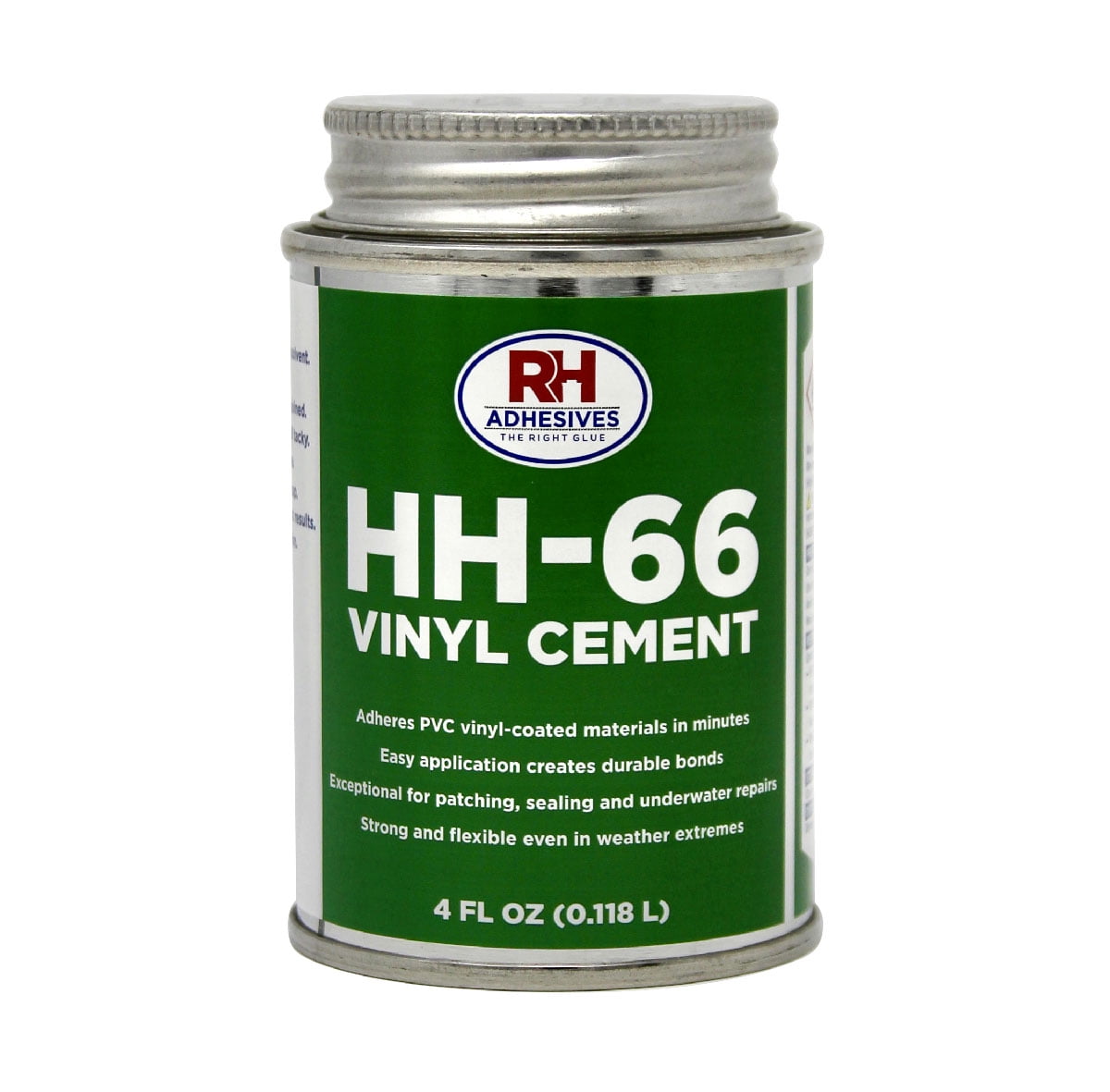 HH 66 Super Strong Waterproof PVC Adhesive Vinyl Cement Glue, 4 Oz ...