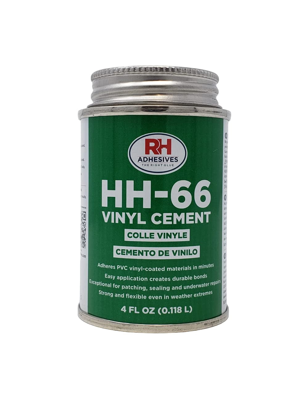 HH-66 Vinyl Cement, 4 oz. can - RH Adhesives - Walmart.com