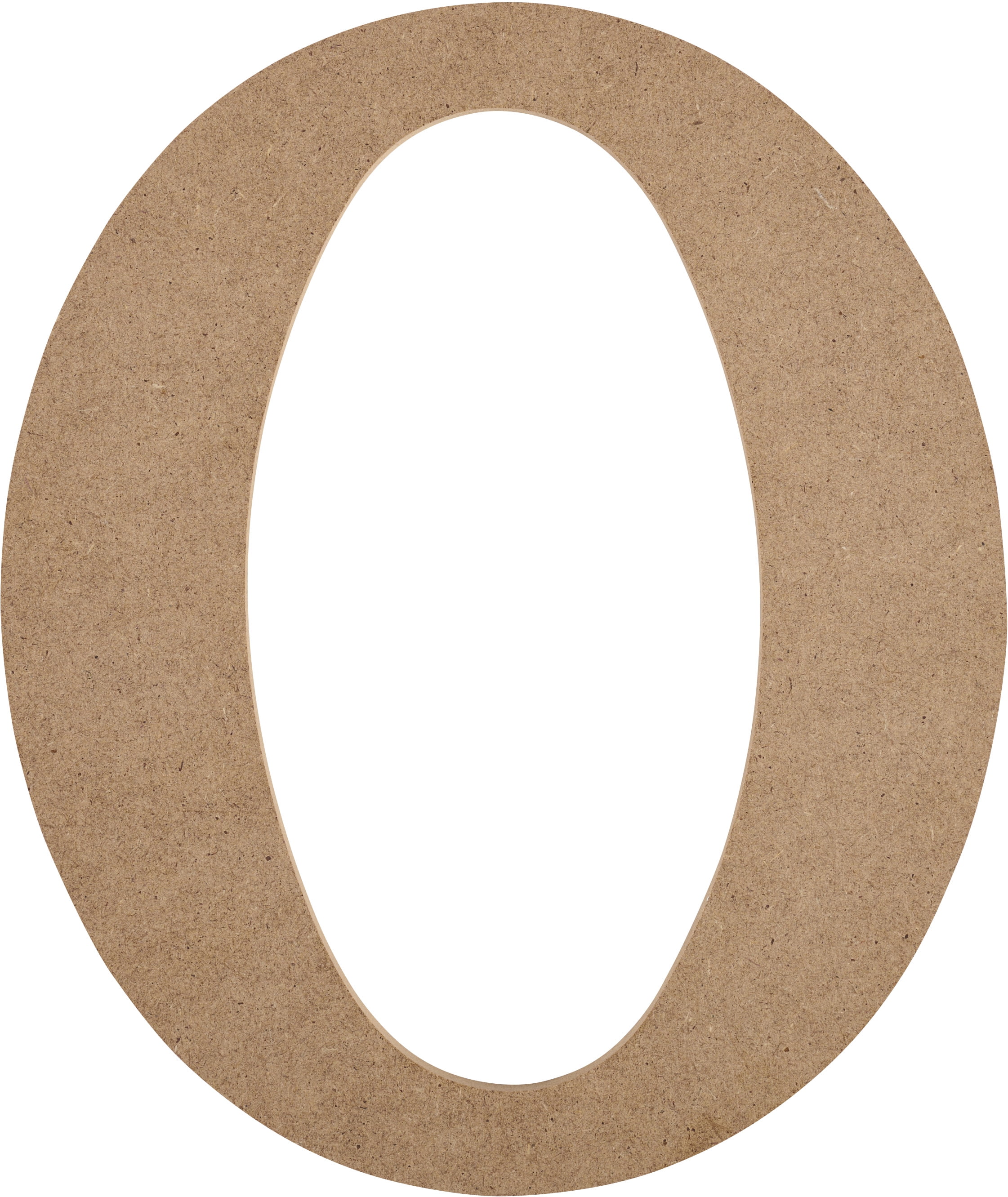 Plaid Unfinished Wood MDF 8" Letter for DIY Arts and Crafts, O ...