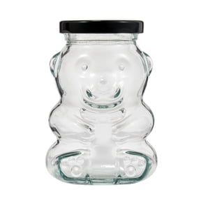 Teddy Bear Glass Jars