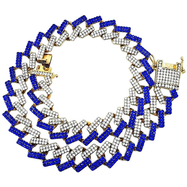 HH Bling Empire Iced Out Diamond Cuban Link Chain for Men and Women ...