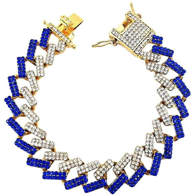 HH Bling Empire Iced Out Diamond Cuban Link Chain for Men and Women ...