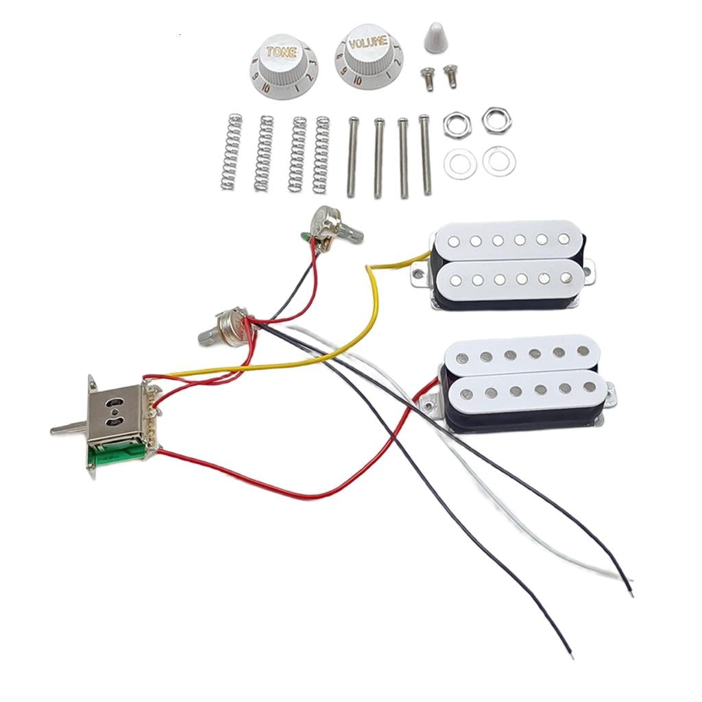 HH Electric Guitar Humbuker Pickups Set with Single Coil Pickup ...
