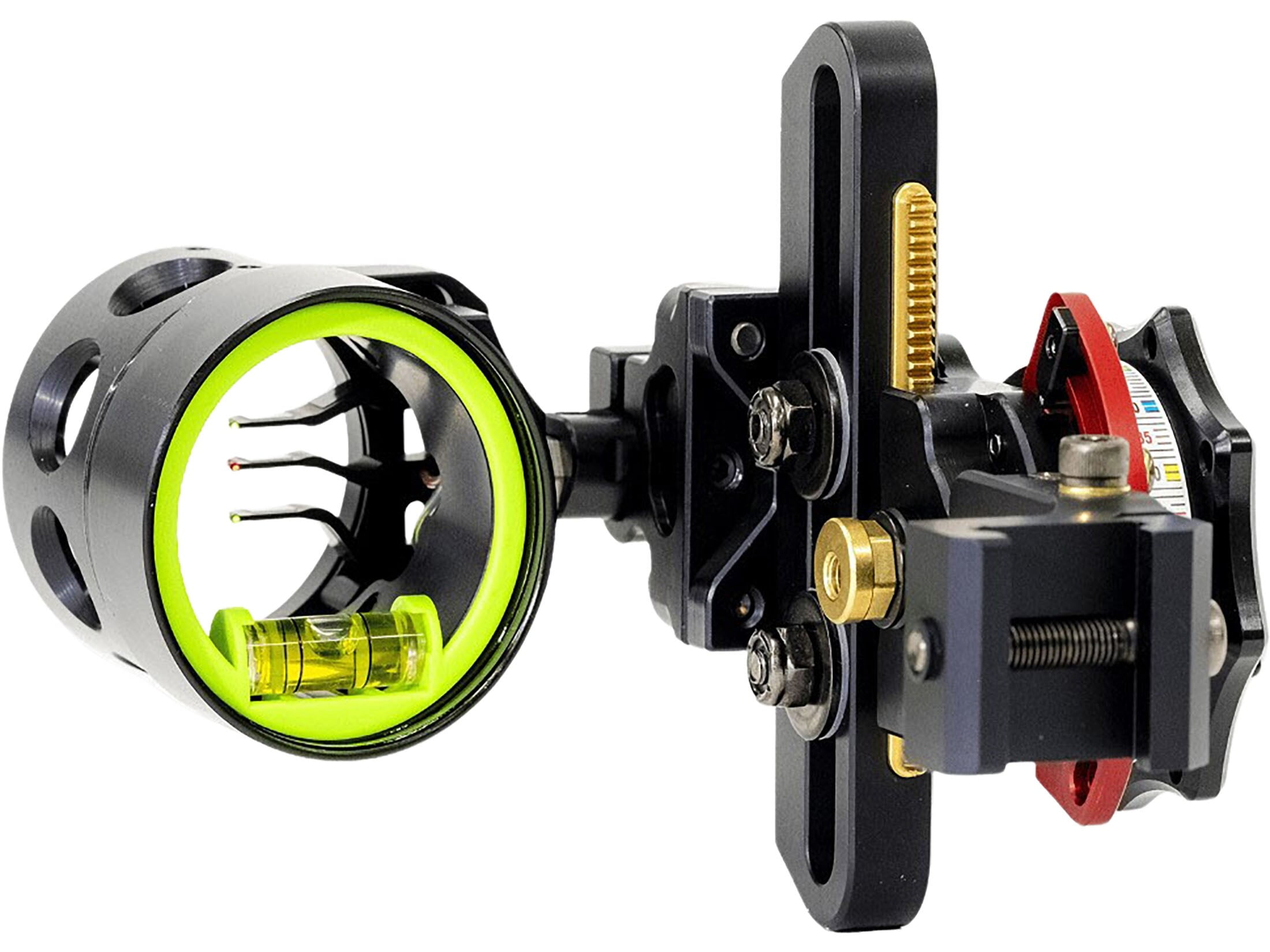 HHA Tetra RYZ X3 3-Pin Bow Sight Picatinny Mount .019 Pin Diameter Left ...