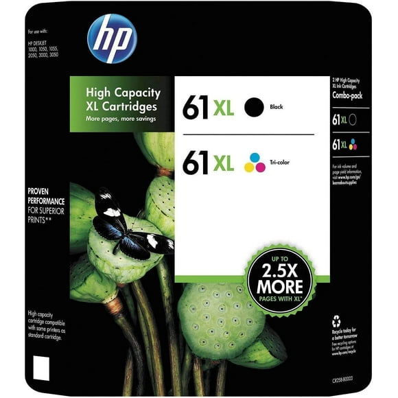 HP 61XL Inkjet Cartridges