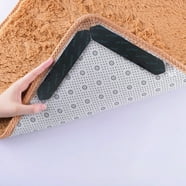 Bexikou 8 Pcs Rug Gripper for Hardwood Floors, White Washable Rug Pads ...