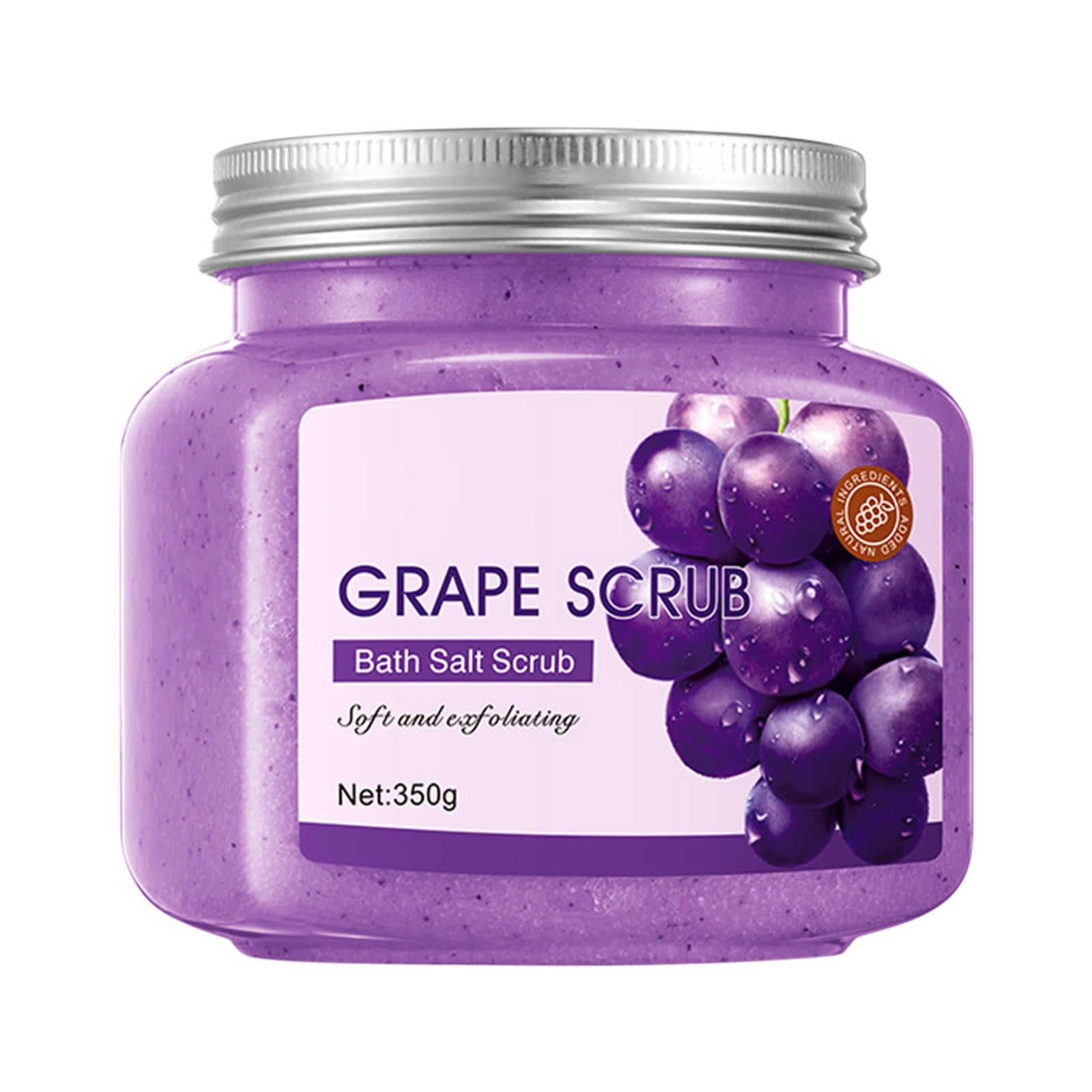 HHBEAUTY 350g Grape Body Scrub Moisturizing and Exfoliating Body, Face ...