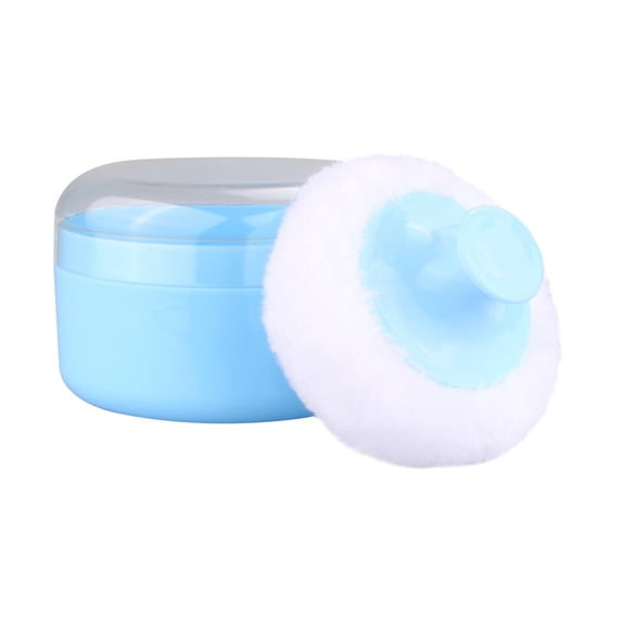 HHBEAUTY Baby Body Cosmetic Powder Puff Body Powder Puff and Container ...