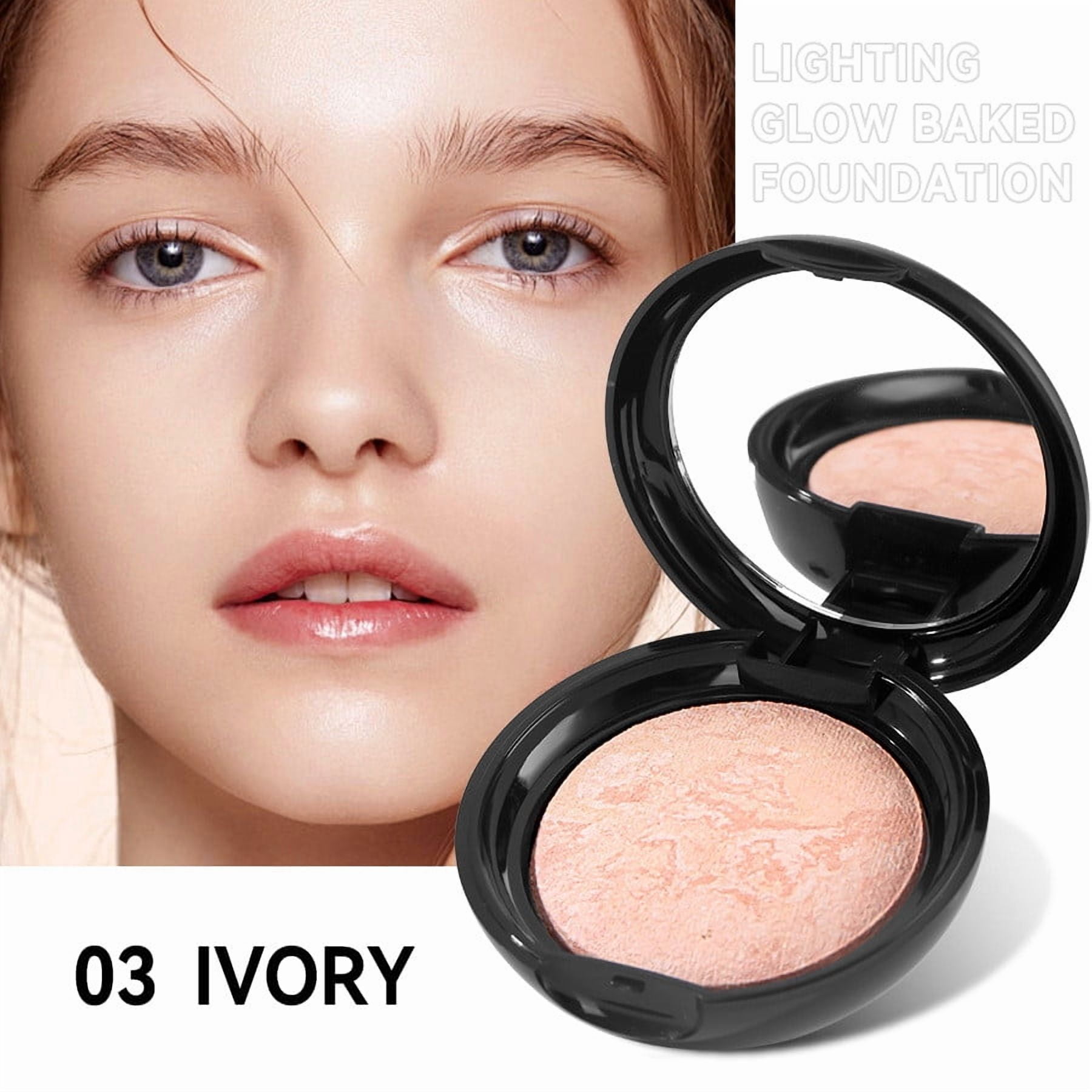 HHBEAUTY Baked Foundation for Mature Skin,Brighten Color Correcting ...