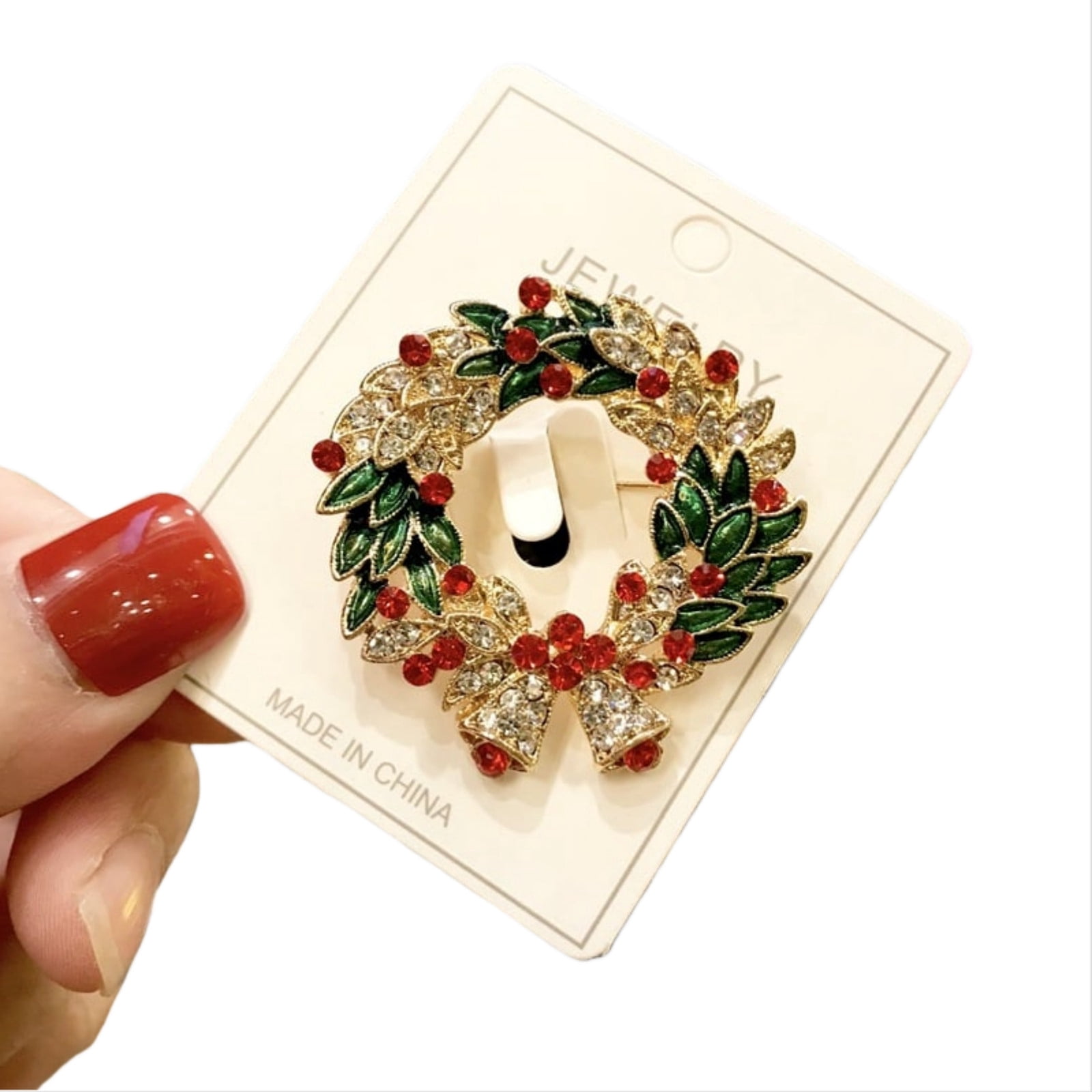 HHBEAUTY Christmas Brooch, Christmas Pins, Christmas Enamel Lapel Pins ...