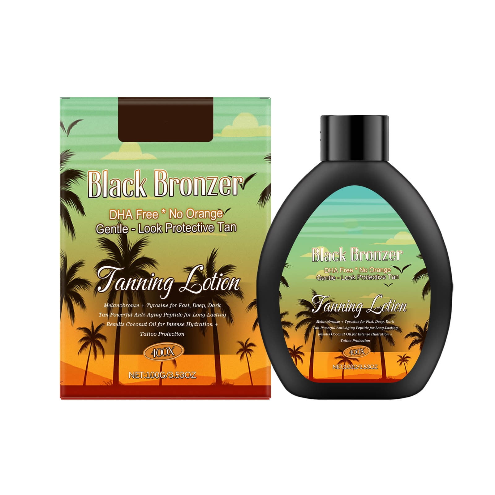 HHBEAUTY Coconut Infusion Tanning Lotion – Indoor & Outdoor Tan ...