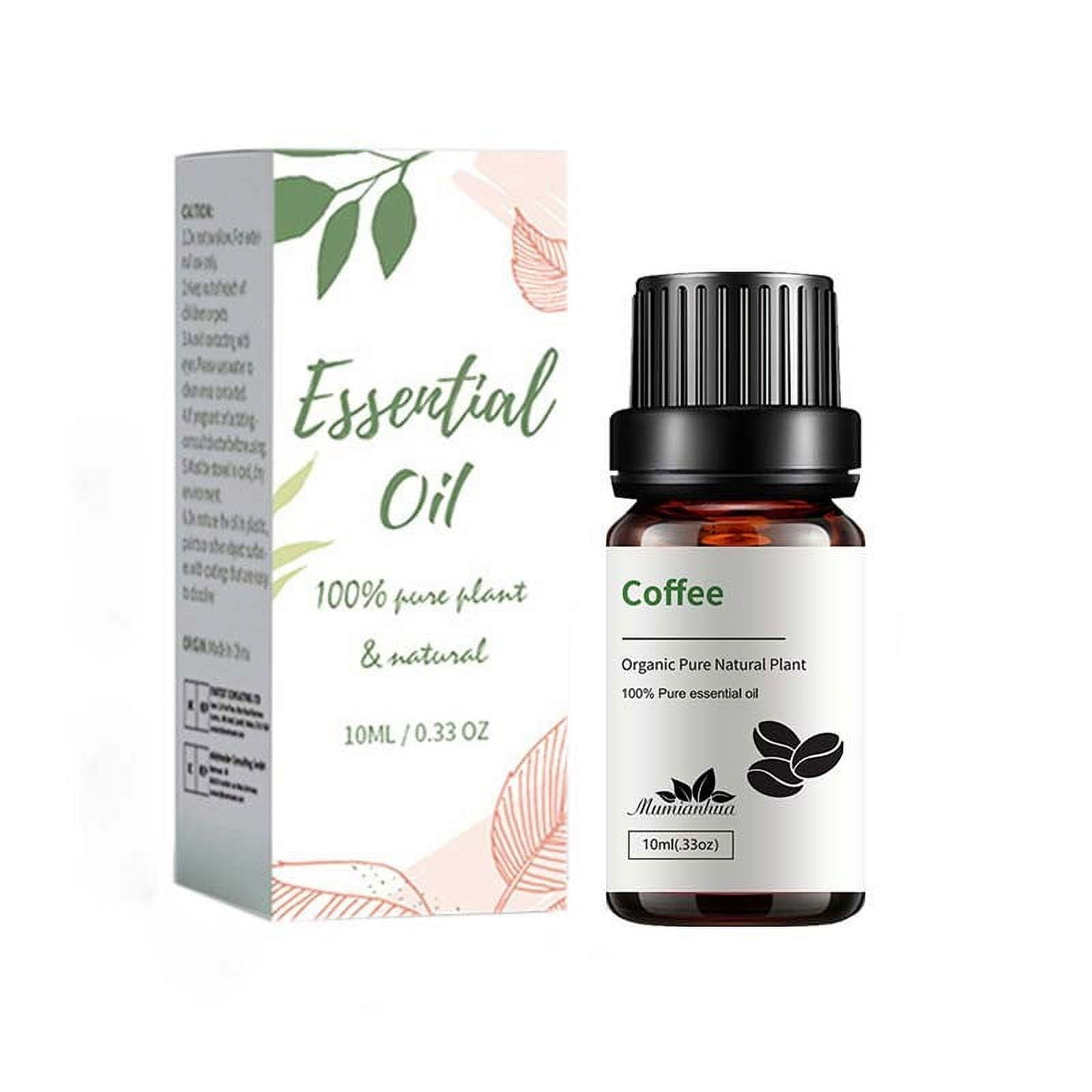 HHBEAUTY Coffee Essential Oil - 100% Pure Organic Natural Plant (Coffea ...