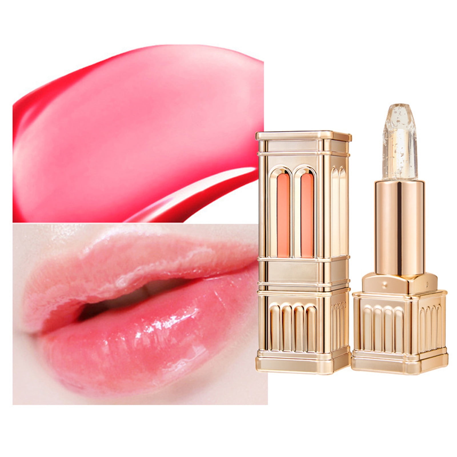 HHBEAUTY Color Changing Lipstick, Clear Lipstick That Changes Color ...