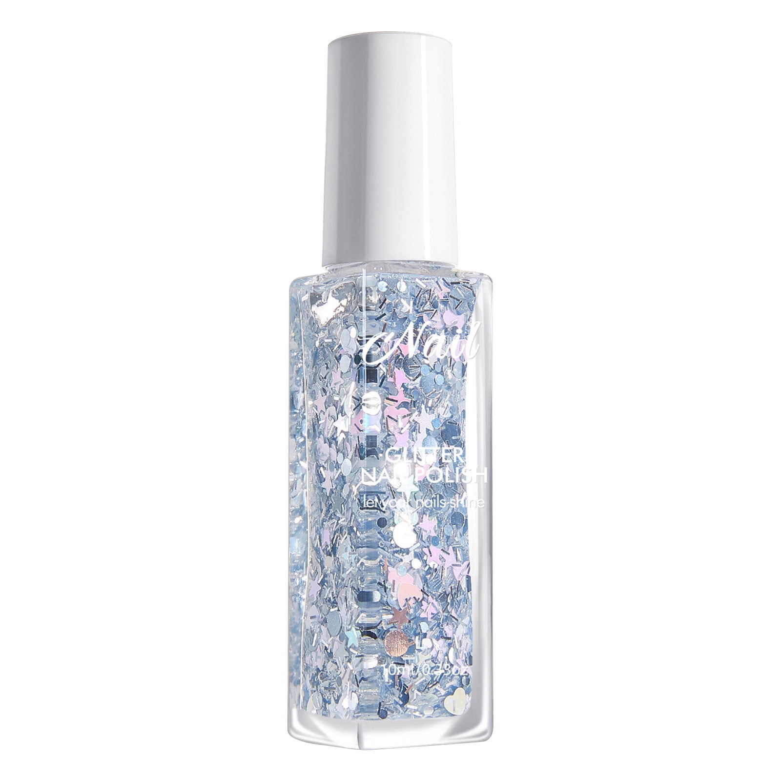 HHBEAUTY Color Nail Polish, Shiny Sequin Nail Polish, Glitter Gel, Neon ...