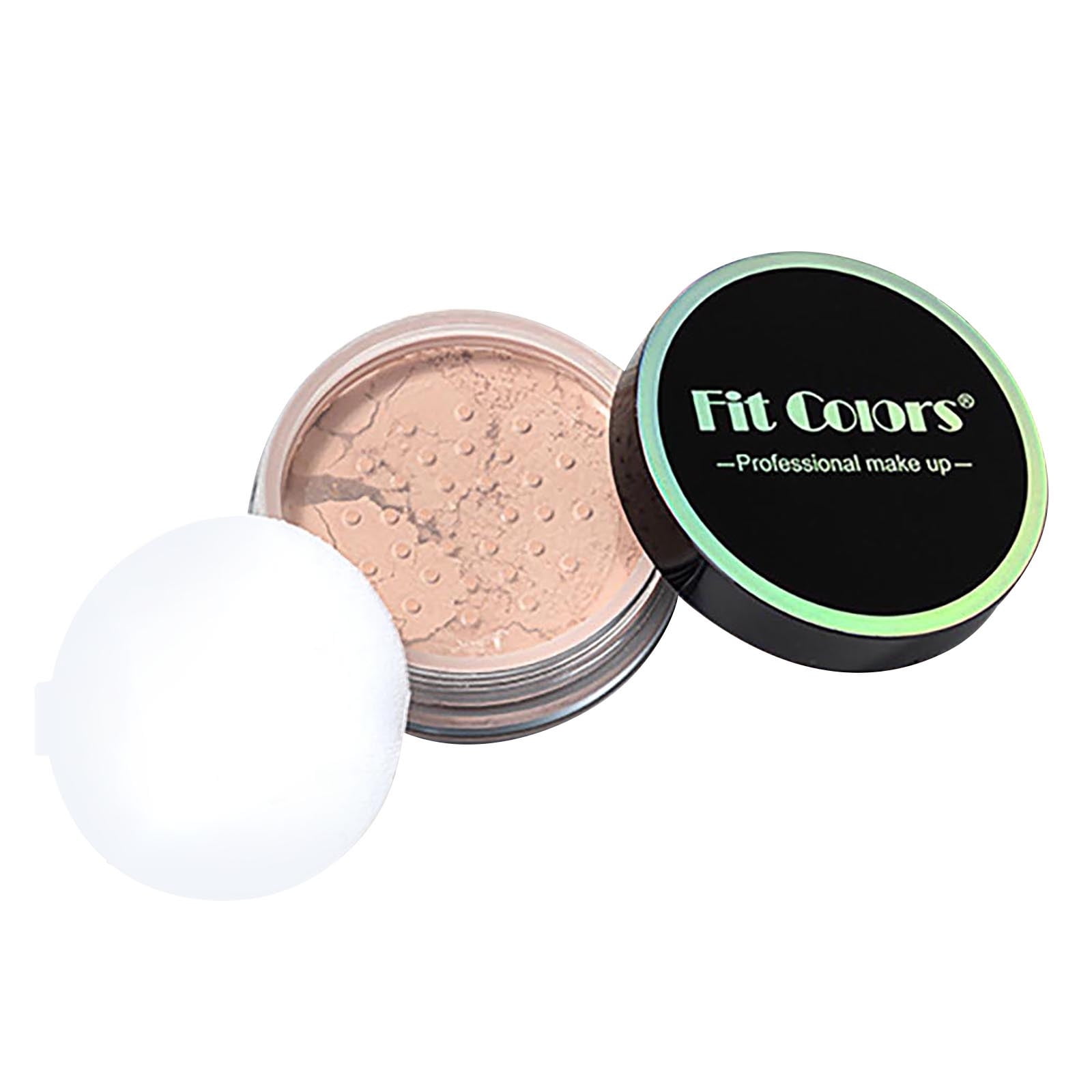 HHBEAUTY Concealer Powder, Lightweight Mineral Loose Powder Foundation ...
