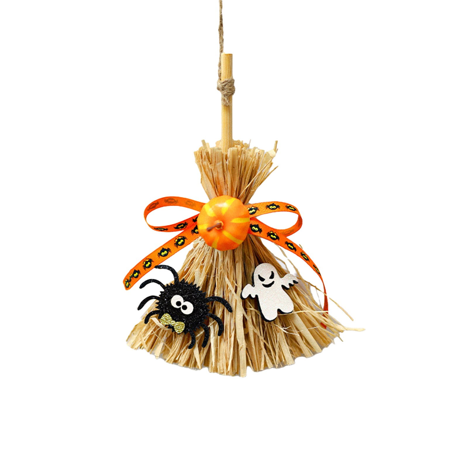 HHBEAUTY Decorate Halloween Brooms - Mini Halloween Witch Witchcraft ...