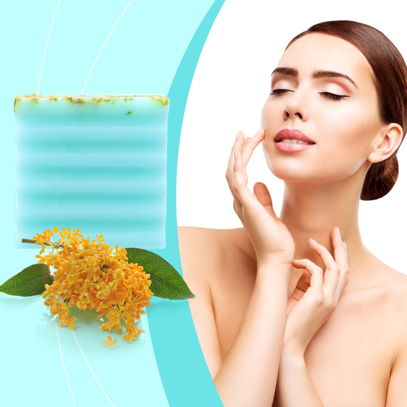 HHBEAUTY Essence Soap ,Beauty Bar Soap For Women, With Floral Oil ...