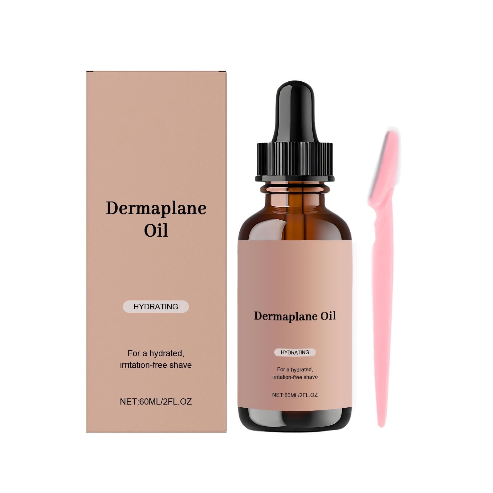 HHBEAUTY Face Shaving Oil for Women - use with Dermaplaning Tool, Razor ...