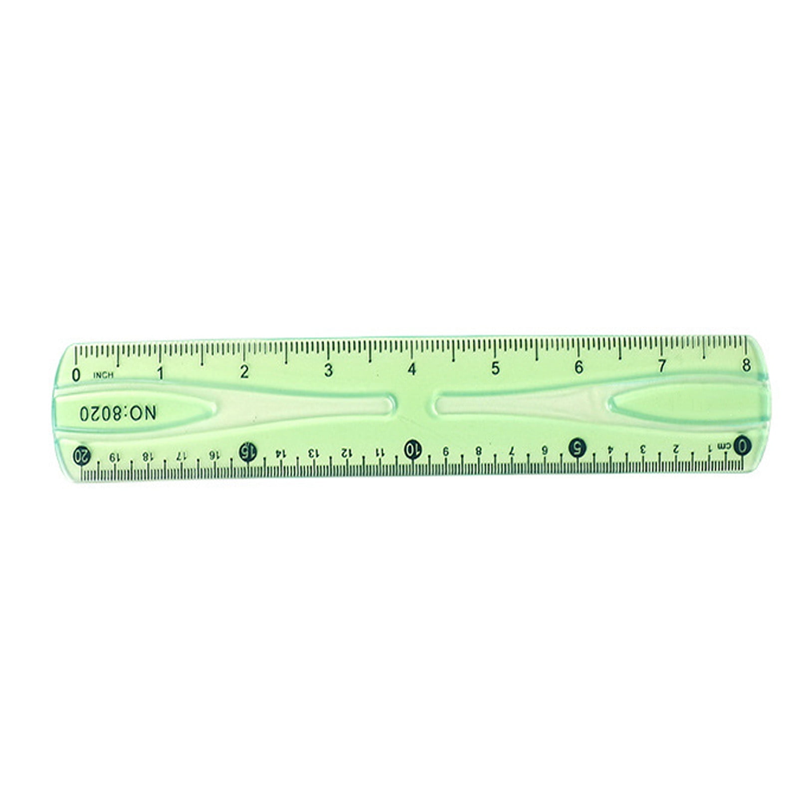 HHBEAUTY Flexible Ruler, 8.3 Inch Translucent Plastic Rulers ...