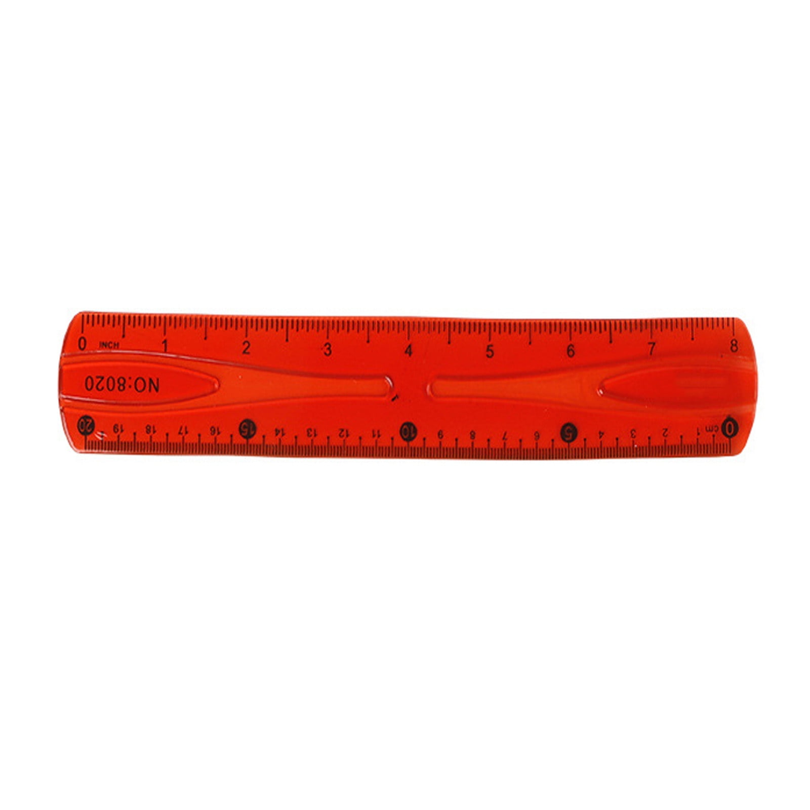 HHBEAUTY Flexible Ruler, 8.3 Inch Translucent Plastic Rulers ...